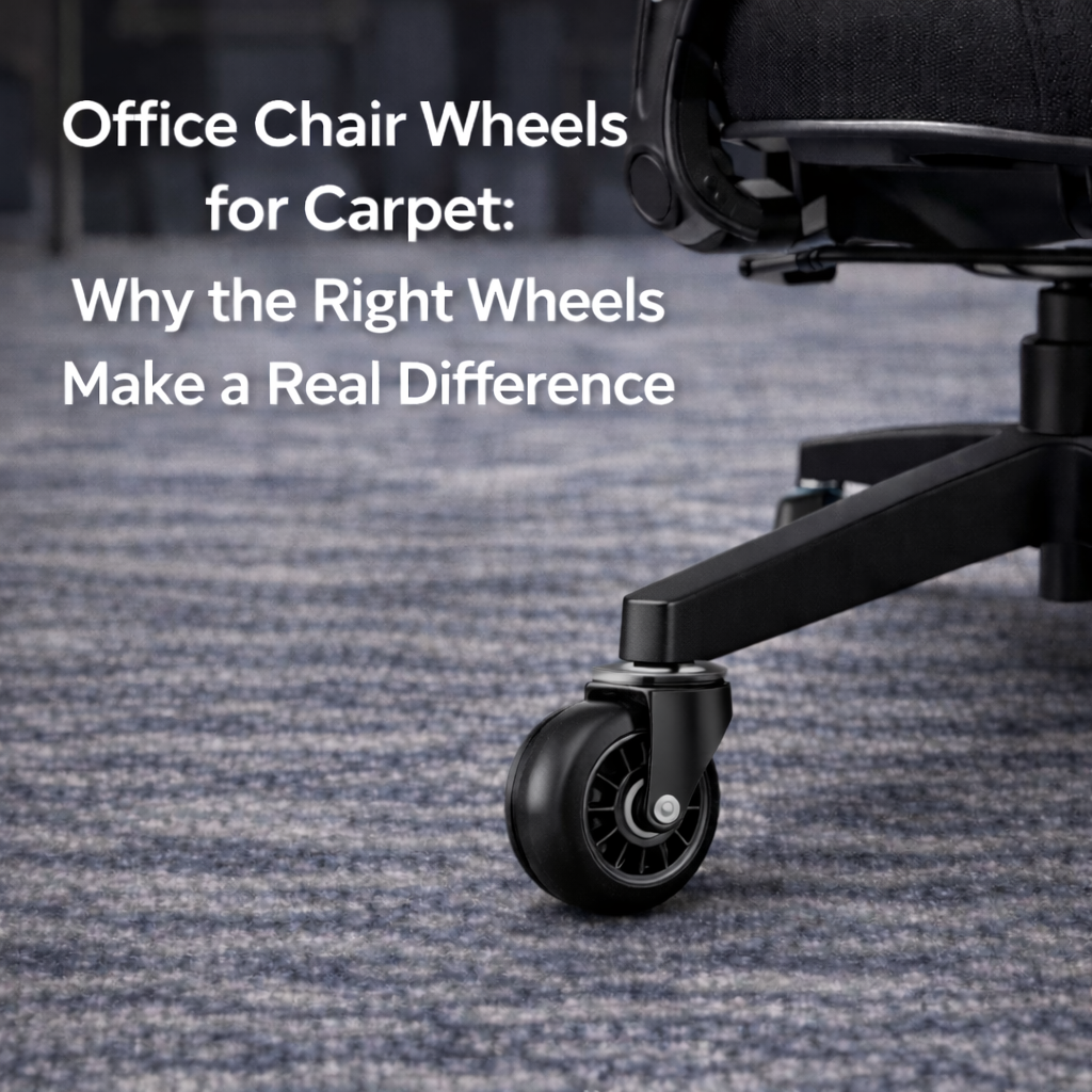 Office Chair Wheels for Carpet: Why the Right Wheels Make a Real Diffe ...
